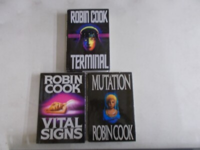 3 ROBIN COOK # HC W/DJ MUTATION VITAL SIGNS TERMINAL | eBay