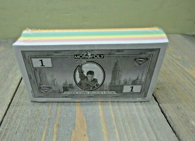 Monopoly Superman Returns DC Comics Usaopoly Money Pack Sealed For ...