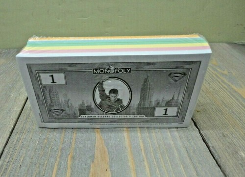 Monopoly Superman Returns DC Comics Usaopoly Money Pack Sealed For ...