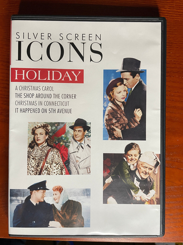 Silver Screen Icons Holiday DVD Like New Media Played Once 883929596584 ...