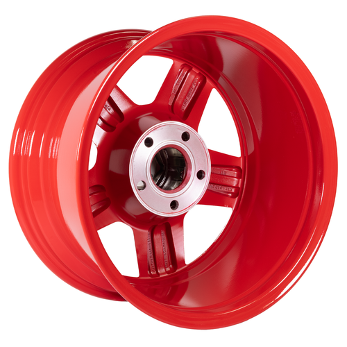 1991-1992 Camaro RS Z28 Style 17x9 Red Wheels Rims w/ Center Caps Set ...