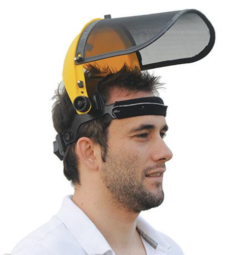 Mesh Visor Safety Full Face Shield Eye Protection Shredder Gardening ...