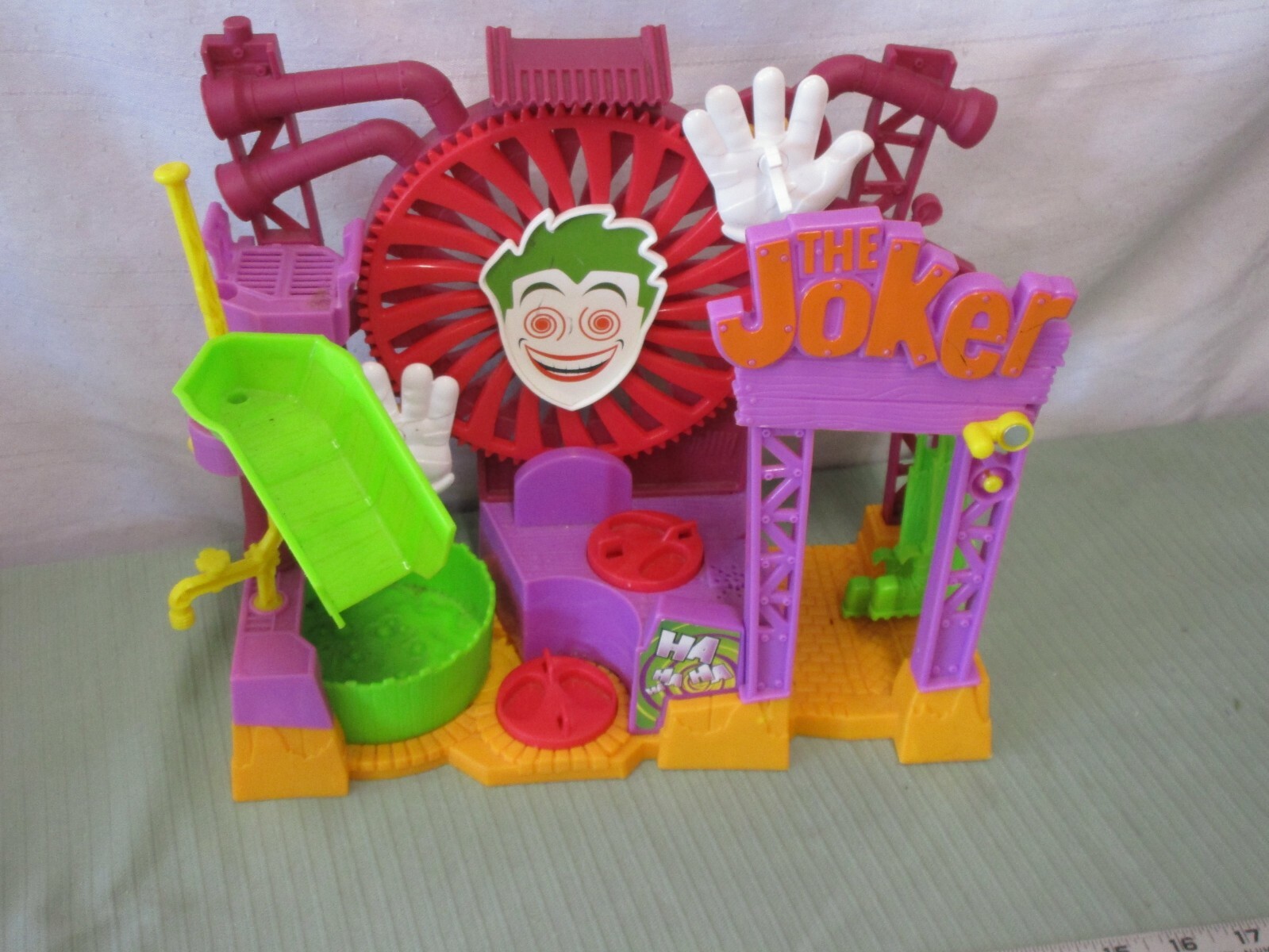 Fisher Price Imaginext Joker Fun House Laff Factory Laugh acid pit toy ...