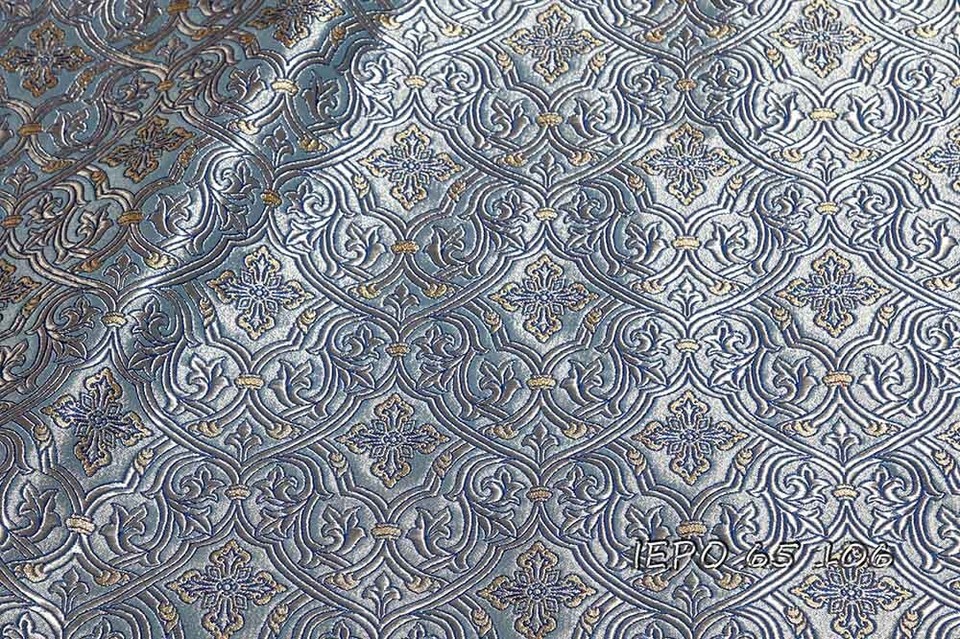 Ecclesiastical Liturgical Vestments Clerical Cross Pattern Metallic ...