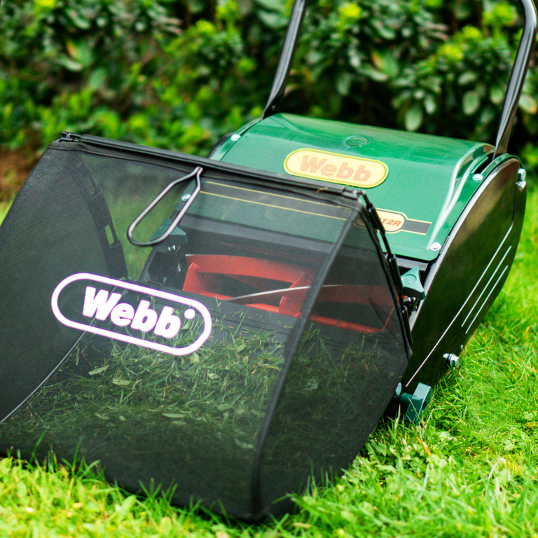 new WEBB Rear Roller Push Cylinder Mower - WEH12R - 5060012808792 | eBay UK