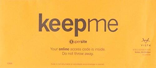 Vistas 5th Ed Supersite Code(36M) CODE ONLY - Printed Access Code ...