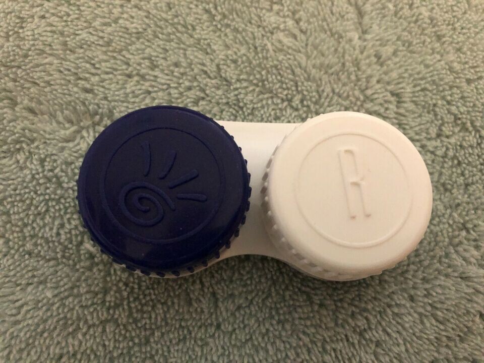 Assorted CONTACT LENS STORAGE CASES BRAND NEW Lot-of-6 Alcon Renu B&L ...