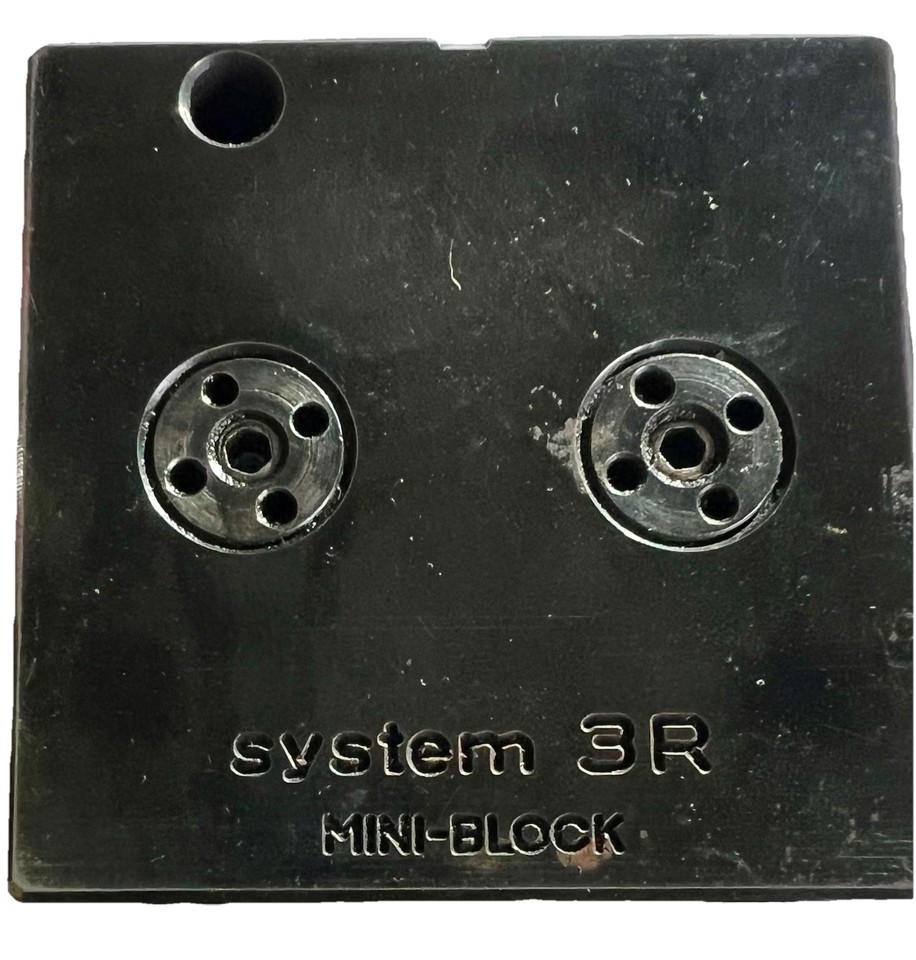 System 3R Mini Block EDM Tooling Block Nice Condition | eBay