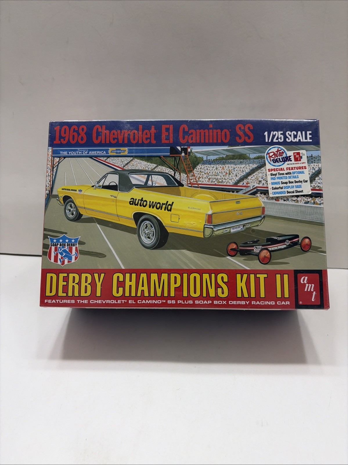 AMT 1968 CHEVROLET EL CAMINO SS DERBY CHAMPIONS KIT II 1/25 New | eBay