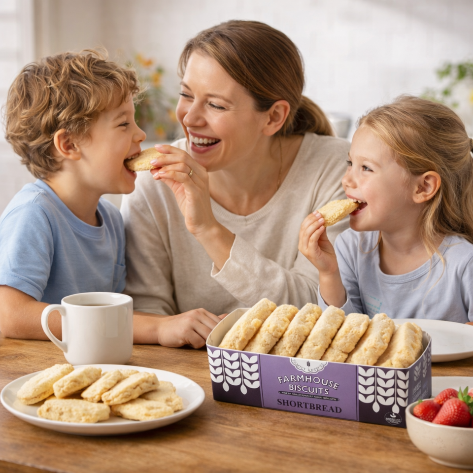 Farmhouse Biscuits Traditional Scottish Shortbread Fingers Boxed 200g ...