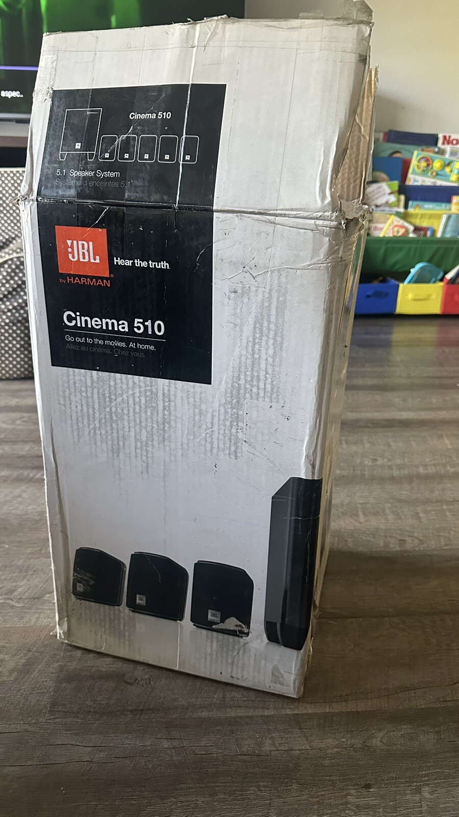 JBL Cinema 610 5.1-Channel Home Theater Speaker System for sale online ...