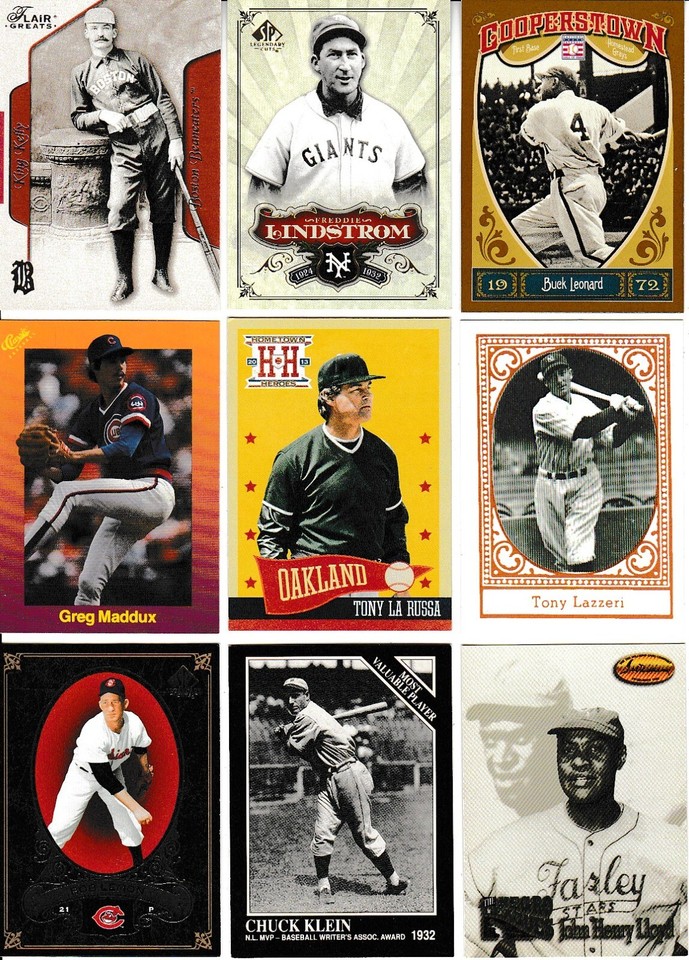 ⚾ HUGE 800 + different Hall of Fame baseball players lot HOF Ryan ...