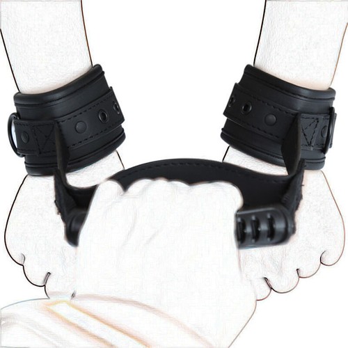 Couples binding Belt Drag Handcuffs Slaves Restraints Games Hand Cuffs ...