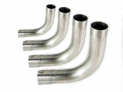Stainless And Mild Steel FLARED Exhaust Mandrel Bend 90 Degree Elbow ...