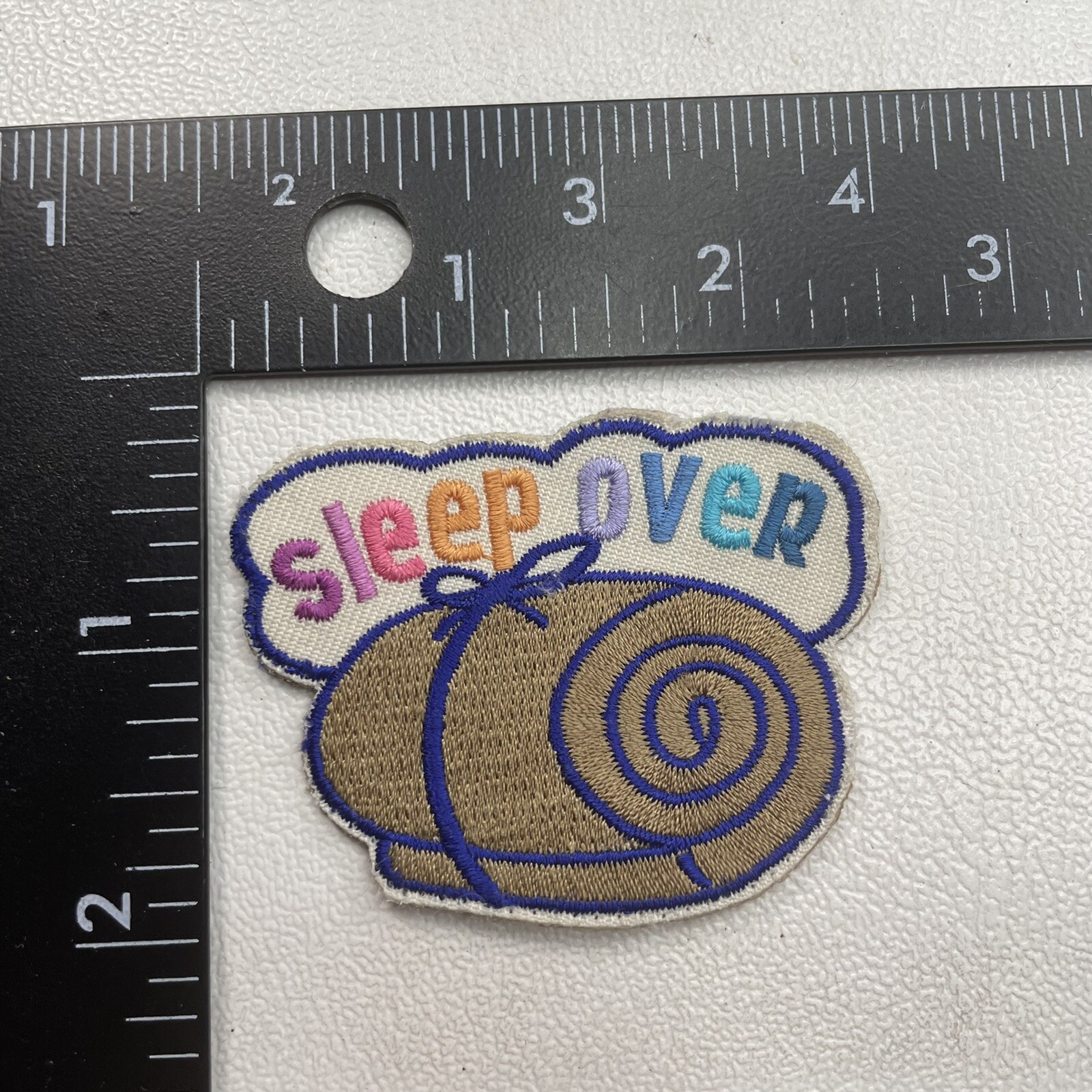 Sleeping Bag SLEEP OVER SLEEPOVER Patch 11WM | eBay