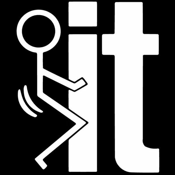 F It Sticker Decal Stickers Car Truck Tumbler Laptop Window JDM | eBay