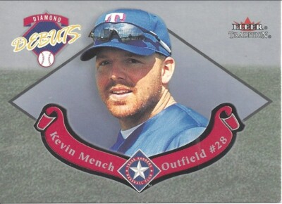 2002 Fleer Tradition Update Diamond Debut Kevin Mench 11 Rangers | eBay