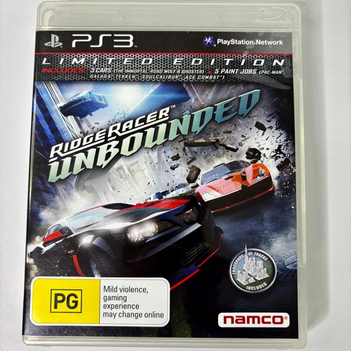 Ridge Racer Unbounded PS3 Playstation 3 Complete With Manual Free ...