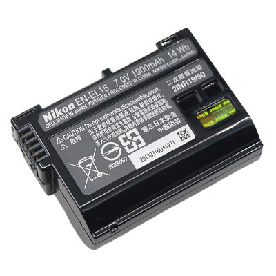Original EN-EL15 Battery For Nikon D7000 D850 D810 D800 D780 D750 D600 ...