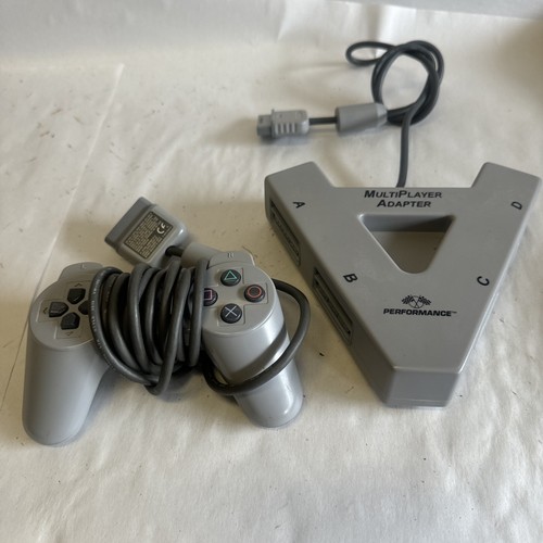 PERFORMANCE Multitap Playstation PS1 Multiplayer Adapter - W/ Extra ...