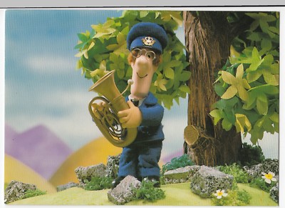 Postman Pat & His Tuba In The Greendale Countryside Postcard, Unposted ...