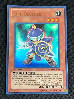 YUGIOH CARD BLOCKER LCGX-EN044 1ST ULTRA NM | eBay