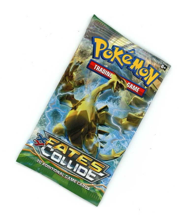POKEMON FATES COLLIDE XY FACTORY SEALED BOOSTER PACK 10 CARDS! NEW ...
