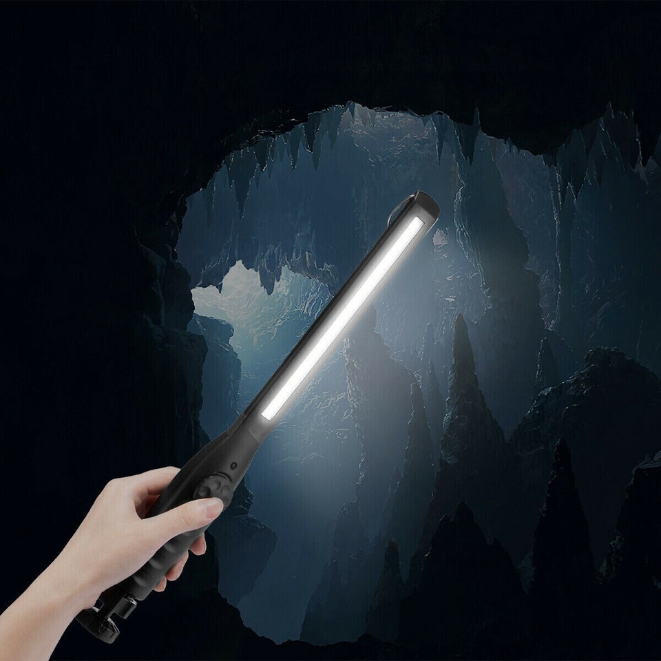 Rechargeable LED COB Slim Work Light Mechanic Flashlight Lamp Bar ...