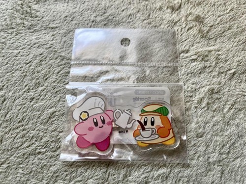 Kirby Cafe Waddle Dee Acrylic Badge Coffee Character Pin Collectible | eBay