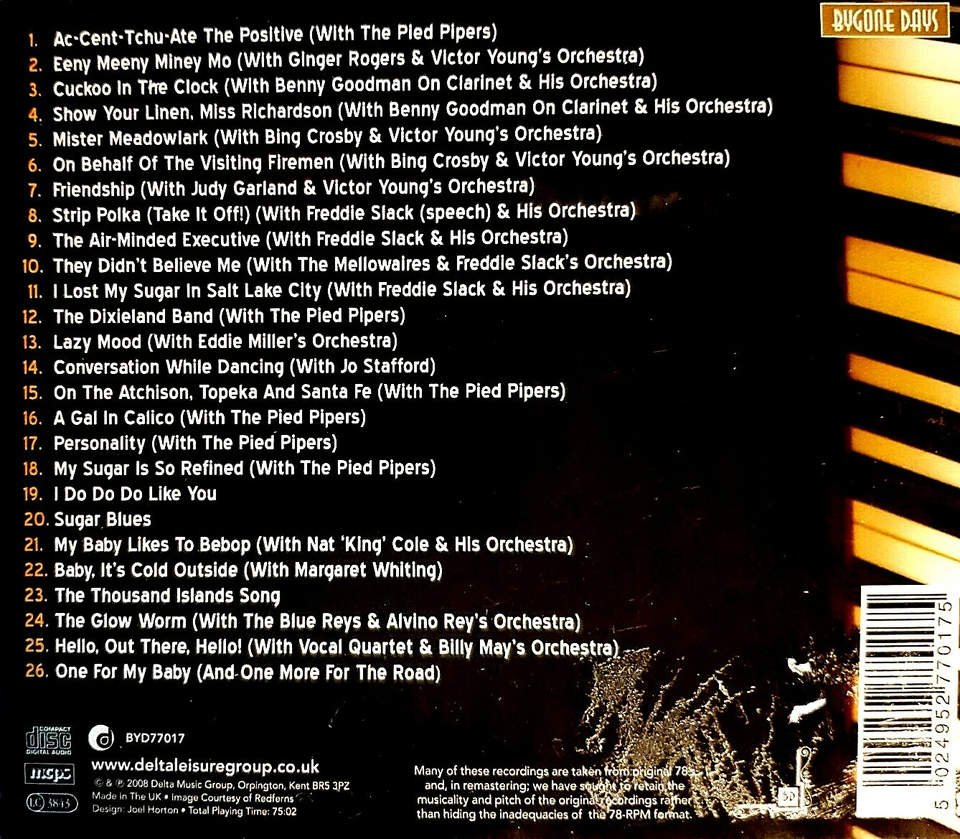 Johnny Mercer - Johnny Mercer : Hello Out There! CD (N/A) FREE SHIPPING ...