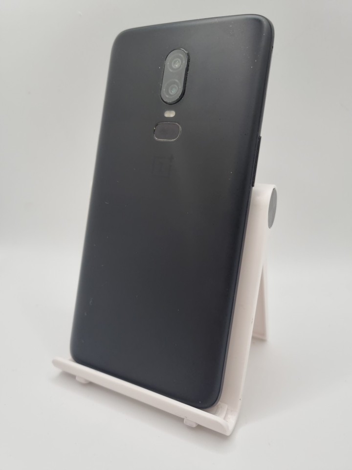 OnePlus 6 Black Unlocked Dual SIM 64GB 6.28" Android Smartphone Cracked ...