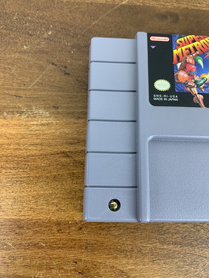 Super Metroid (Nintendo SNES, 1994) AUTHENTIC TESTED Cartridge Only ...