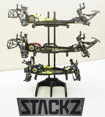 STACKZ 1/10 Scale RC Car Shelf Pit Display Stand Rack for SC6, B6, T6 ...