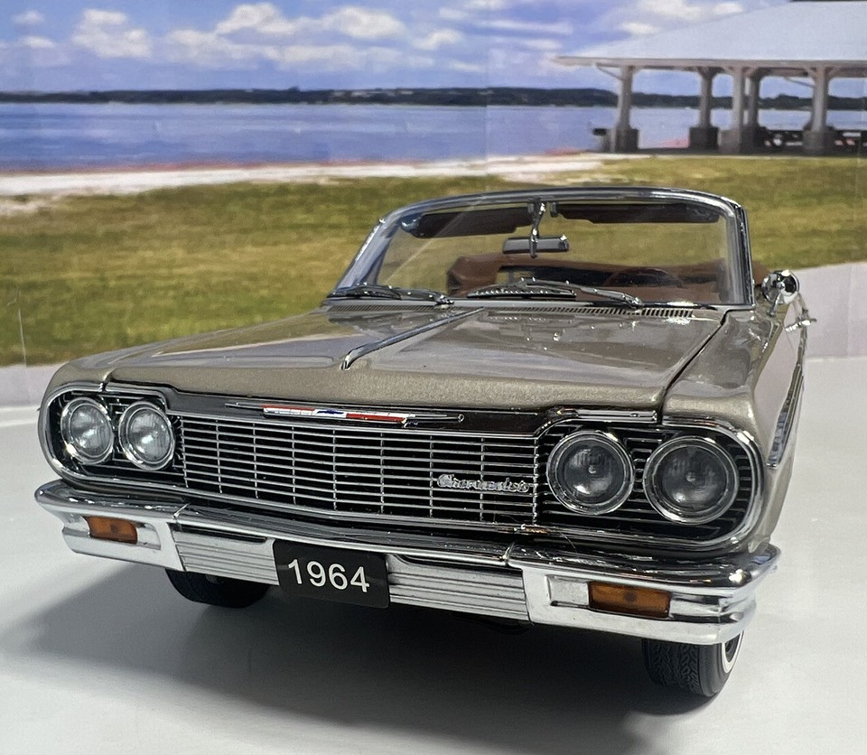 WCPD 1964 Chevy Impala Convertible Almond Fawn RARE 1:24 LE #/250 ...