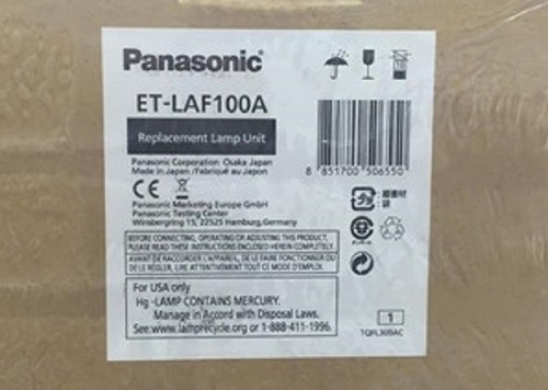 Originale Authentique Panasonic ET-LAF100A, ET-LAF100 Projecteur ...