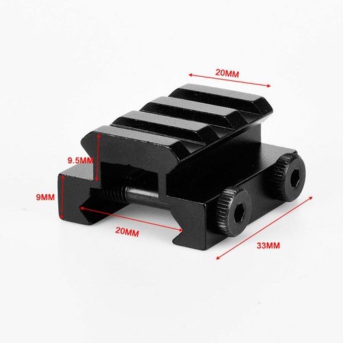 Hunting 3 Slots Low Red Dot Sight Scope Riser Mount Base Fit 20mm Picatinny Rail | eBay