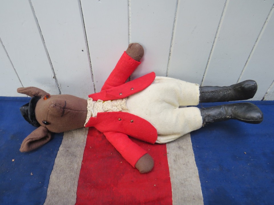 QUIRKY UNUSUAL ANTIQUE VINTAGE OLD ENGLISH FOX HUNTING TROPHY MASCOT ...
