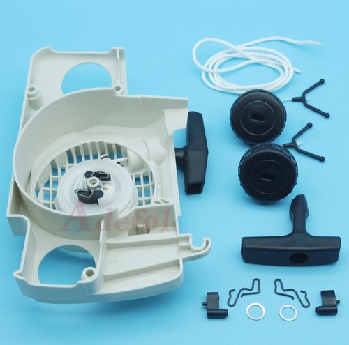 Recoil Pull Starter Rope Fuel Oil Cap Kit For STIHL MS180 MS170 017 018 ...