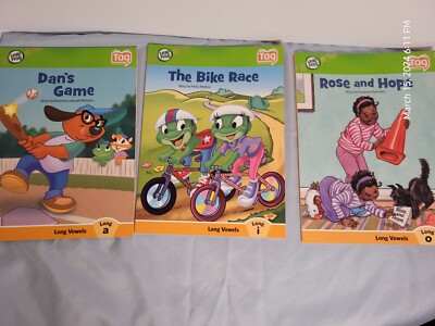 Leap Frog Tag Books - 12 - Long & Short Vowels | eBay