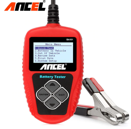 ANCEL BA101 12V LCD Auto Battery Tester Analyzer Tool GEL AGM EFB 100 ...