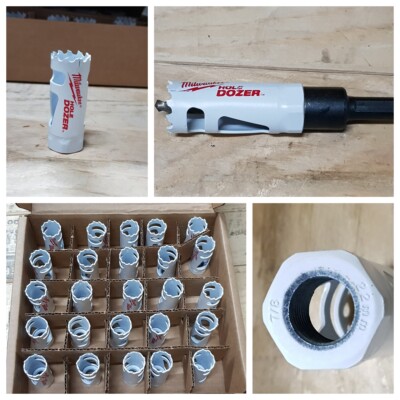 Milwaukee 49569607 7/8 22mm cobalt HOLEDOZER Bi-Metal Holesaw 49-56 ...