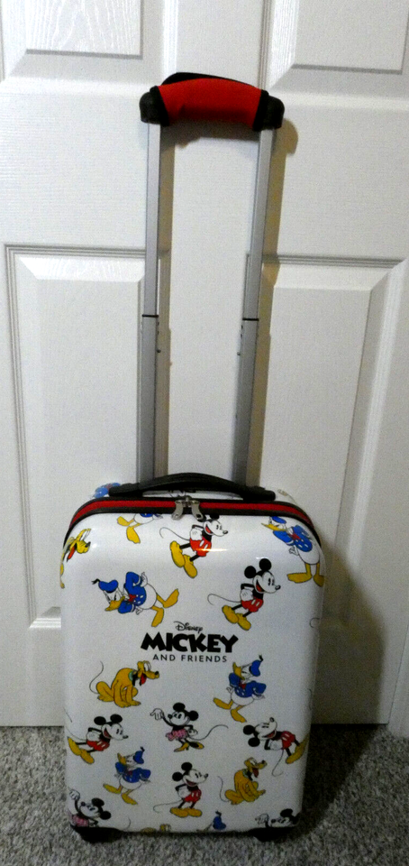 Suitcase Disney Mickey Mouse Carry On 21 inch Spinner Hardside ...