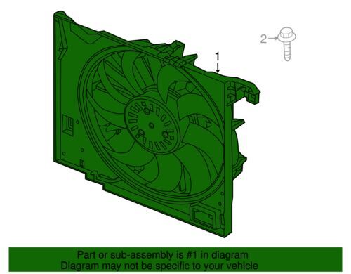 Genuine+Jaguar+XJ+XJR+XF+Complete+Radiator+Cooling+Fan+Assembly ...