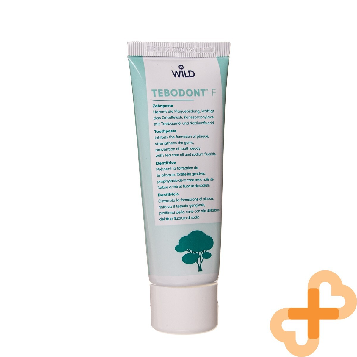 DR. WILD TEBODONT Toothpaste with Tea Tree Oil Strengthens Gums 75 ml ...
