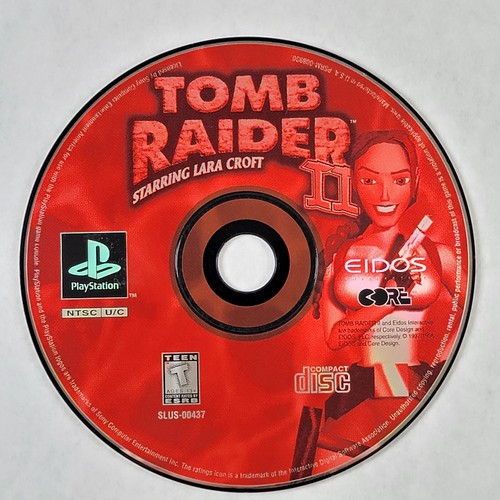 Tomb Raider II - Loose Sony PS1 Playstation 1 Disc | eBay