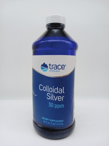Trace Minerals | Colloidal Silver Liquid | 30 PPM Safe Dose Mineral ...