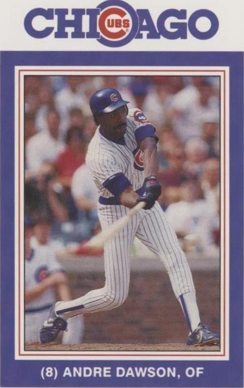 1988 David Berg Chicago Cubs - Andre Dawson #8 for sale online | eBay