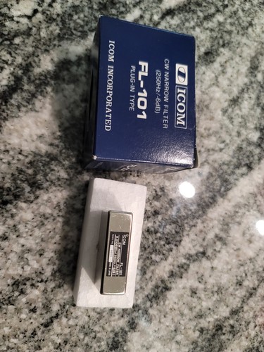 ICOM CW NARROW FILTER FL 101 FOR ICOM IC 706MKIIG 706MKII 706 756 746 ...