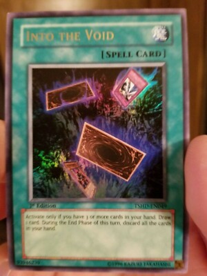 YuGiOh! Into the Void - TSHD-EN049 - Ultra Rare 1st Edition. Mint/ Near ...