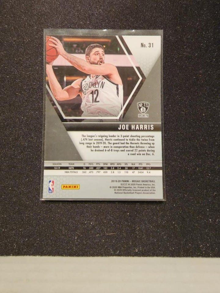 JOE HARRIS CARD #31 BUY ANY 2 ITEMS FOR 50% OFF B221R1S3P24 | eBay